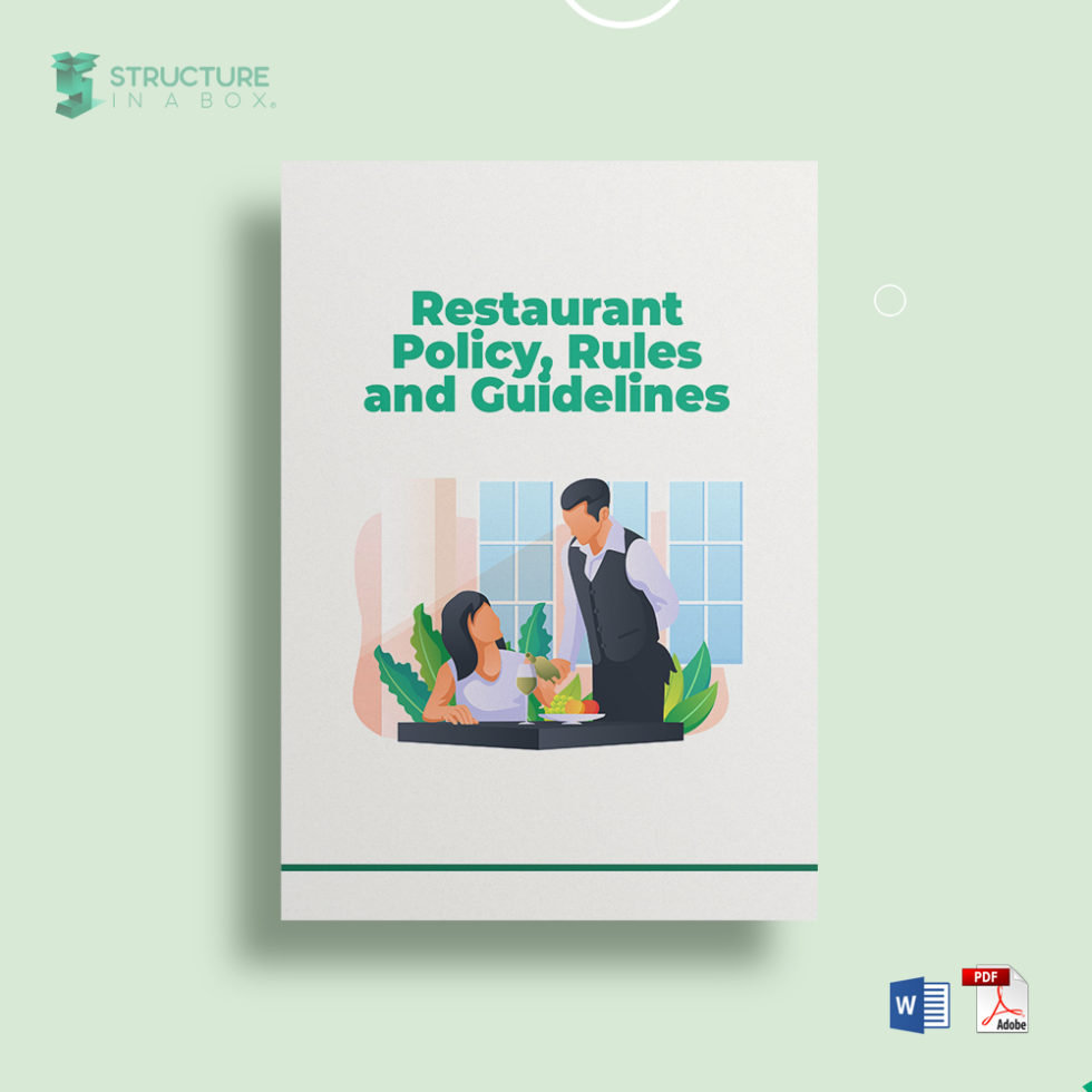 Restaurant Policy, Rules and Guidelines – Structure in a Box